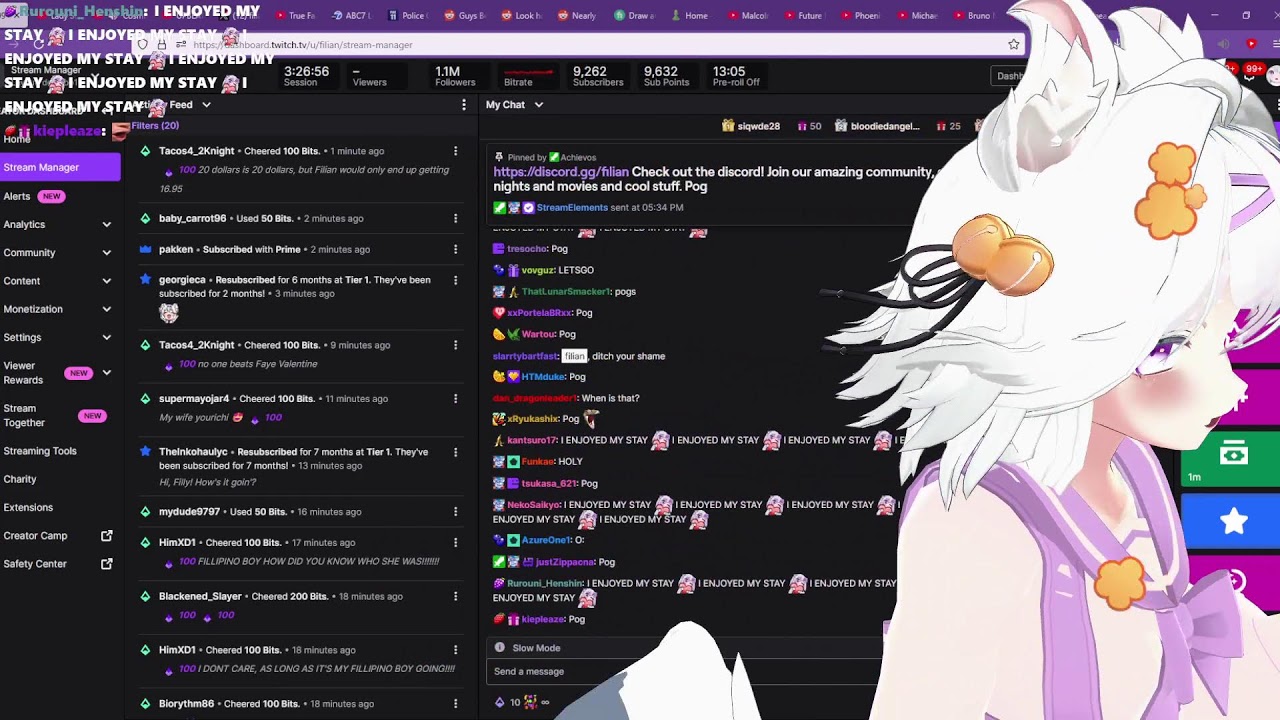 filian | ANIME GAME SHOW WITH MARIMARI, TENMA, & NUX We call it a show ...