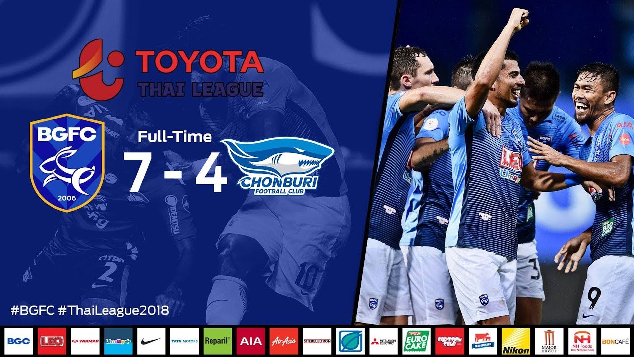 BGTV BG GOAL TTL 2018 BGFC VS CHONBURI FC HIGHLIGHT - YouTube