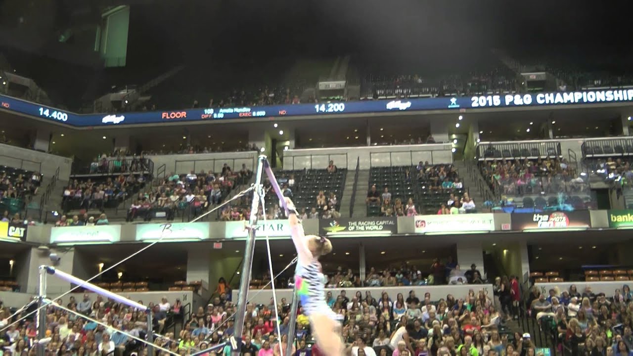 Bailie Key – Uneven Bars – 2015 P&G Championships – Sr. Women Day 1 ...