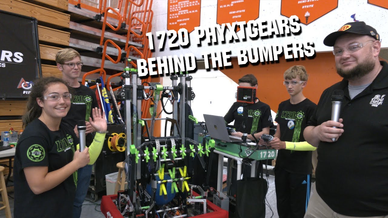 Behind the Bumpers 1720 PhyXTGears Robot Rapid React - YouTube