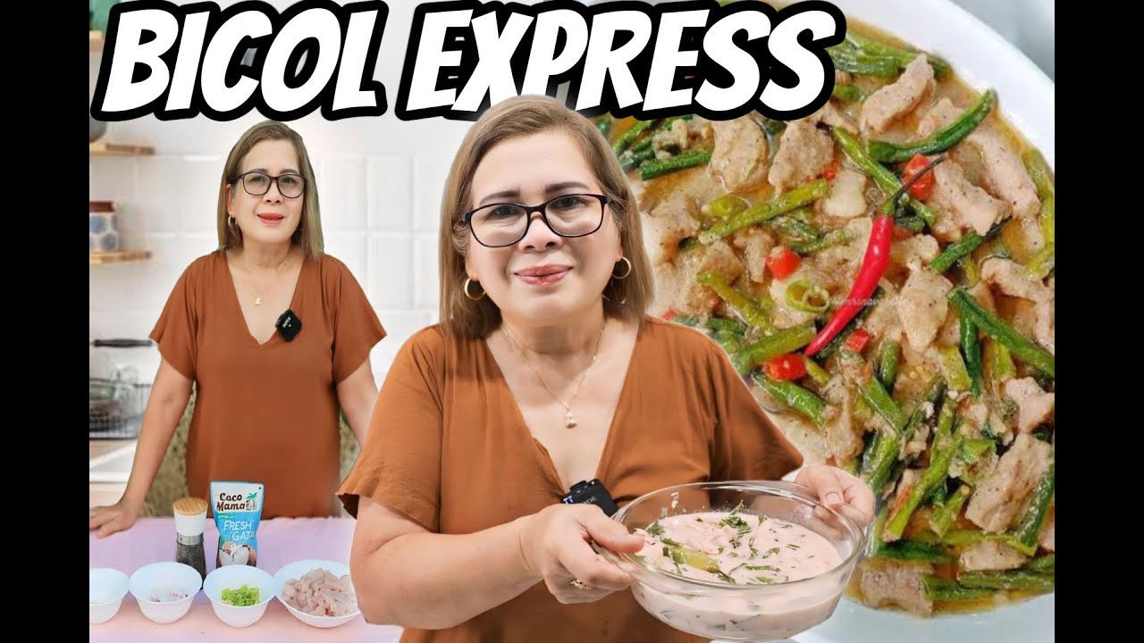 MY OWN VERSION OF BICOL EXPRESS (ANG SARAP! 😋🦋) - YouTube