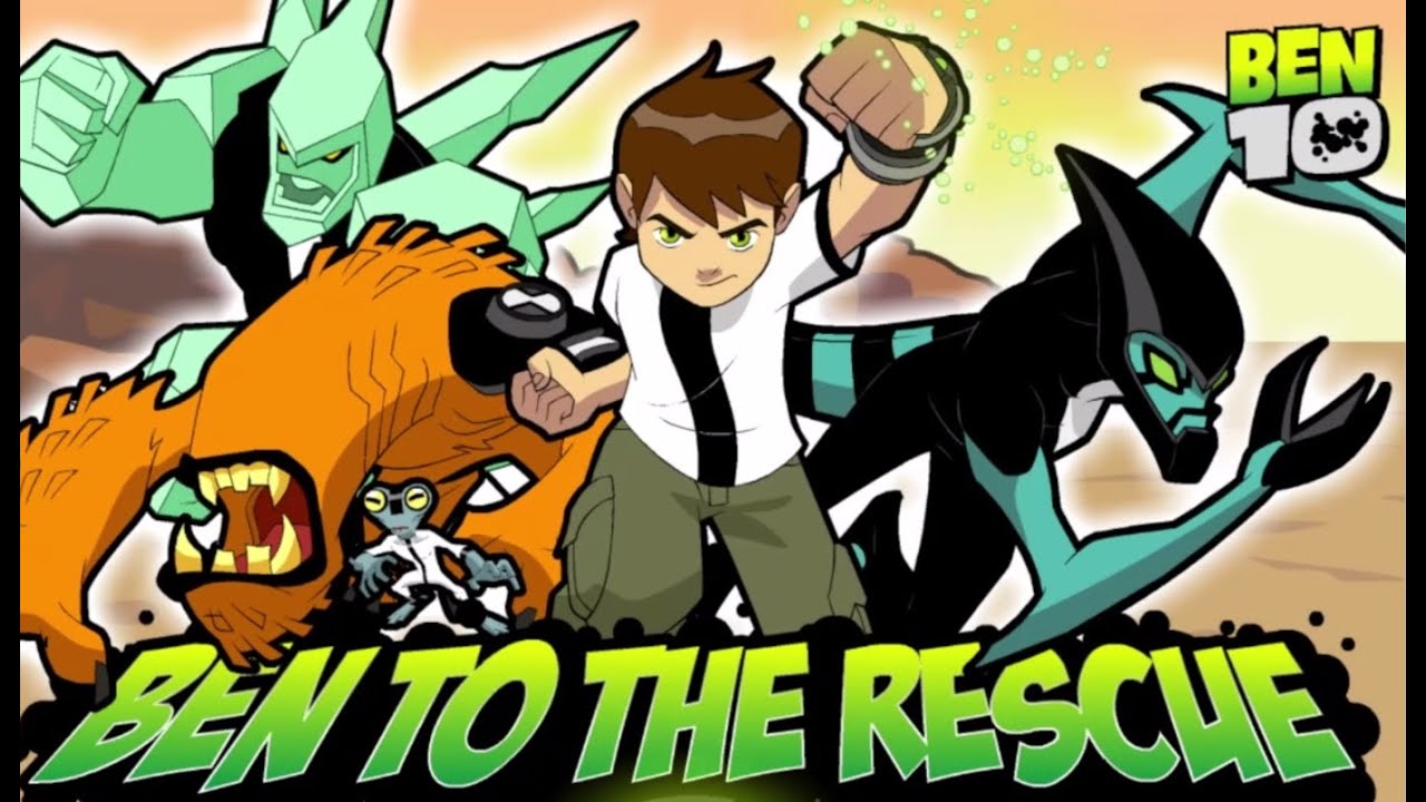 [PC] Ben 10: Ben to the Rescue | Juego completo en inglés - YouTube