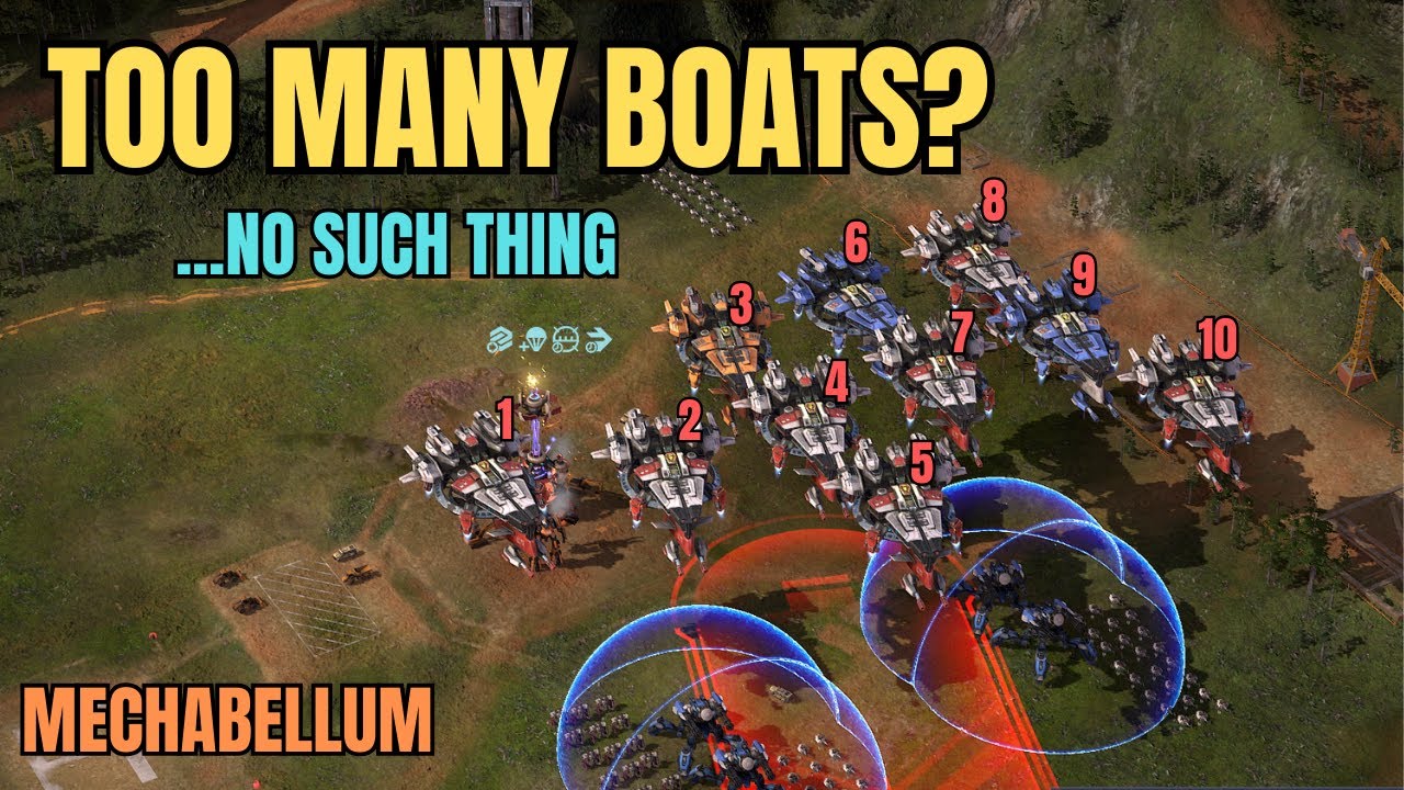 MASS BOATS vs. a 2150 MMR player - Mechabellum - YouTube