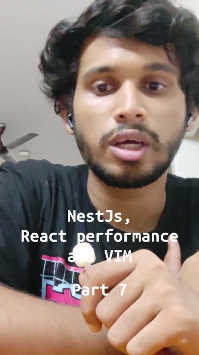 Nestjs And React Performance And Vim Coding Journey Part 7 Episode 29 Coding Codingjourney