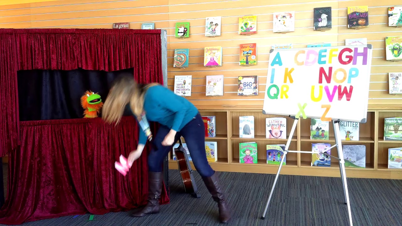 Alphabet Song & Letter Monster Puppet Show with Springville Library ...