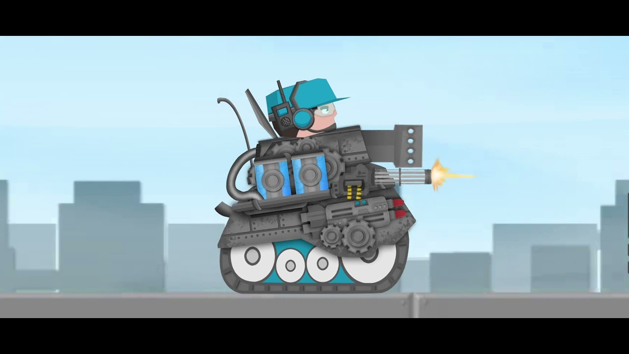 tank gunner-47 test |clone armies animation - YouTube