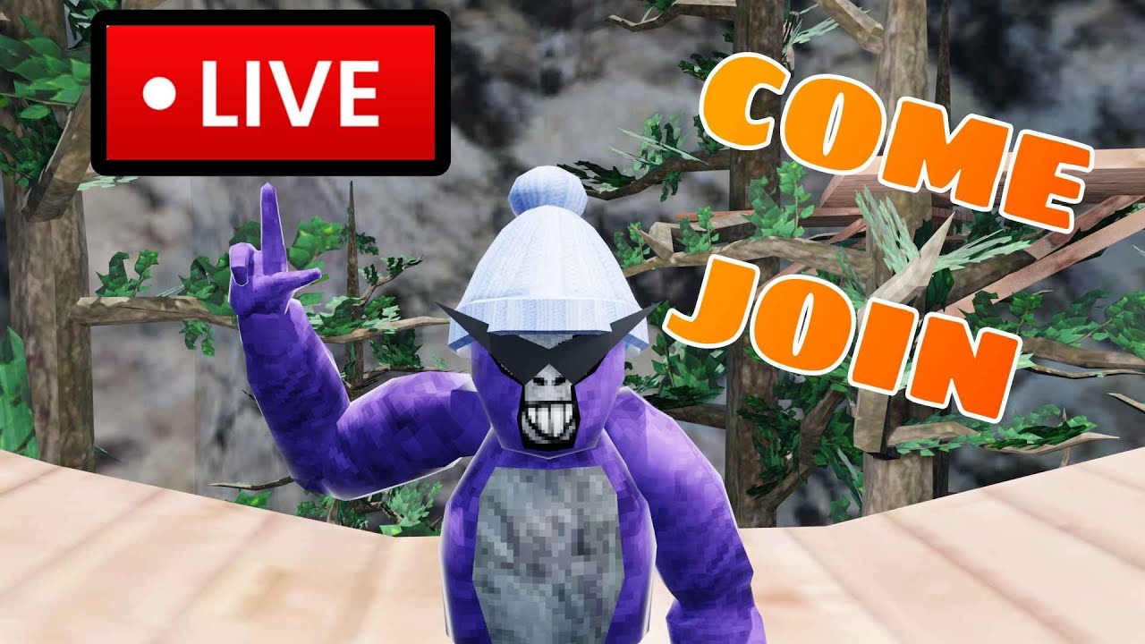 🔴 GORILLA TAG & Games With Fans🔴 (Road To 50k Subs) - YouTube