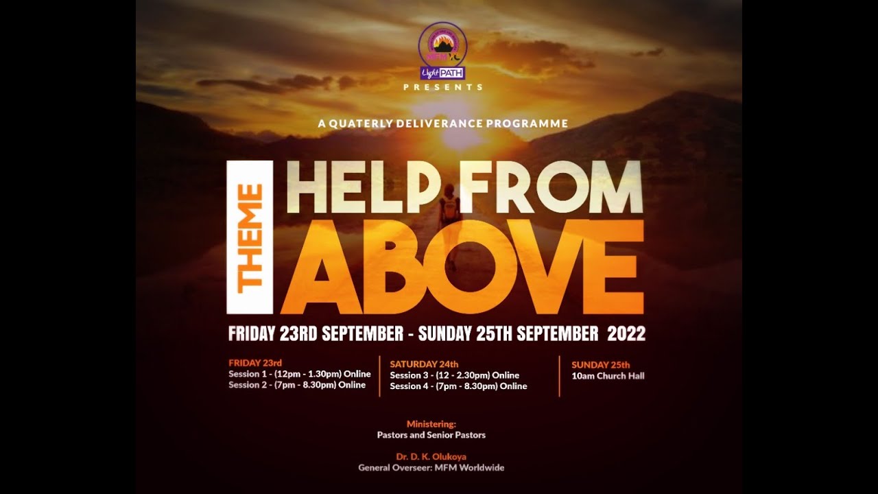 Help From Above | Help From Above | Deliverance Session 1 | Pas Adeoye ...