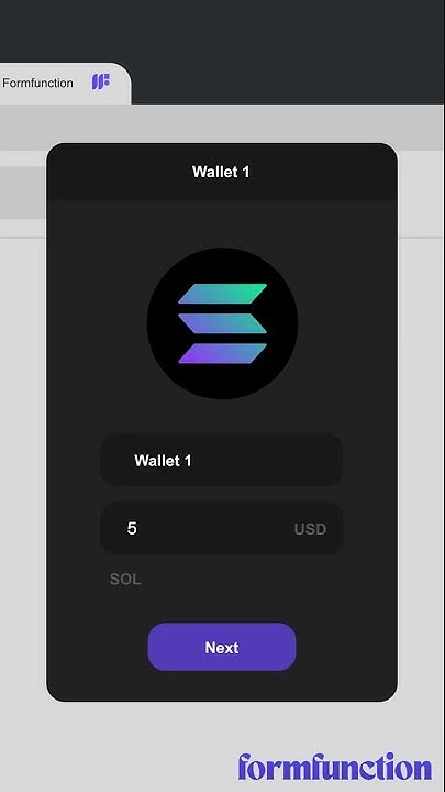 How to buy Solana using Phantom & MoonPay 🪙 | Formfunction #Shorts - YouTube