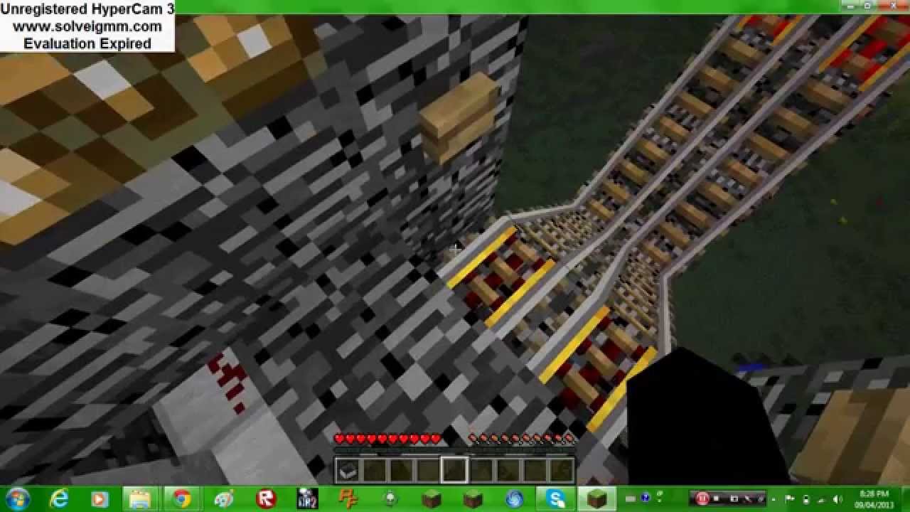 Test Track Minecraft Map - YouTube