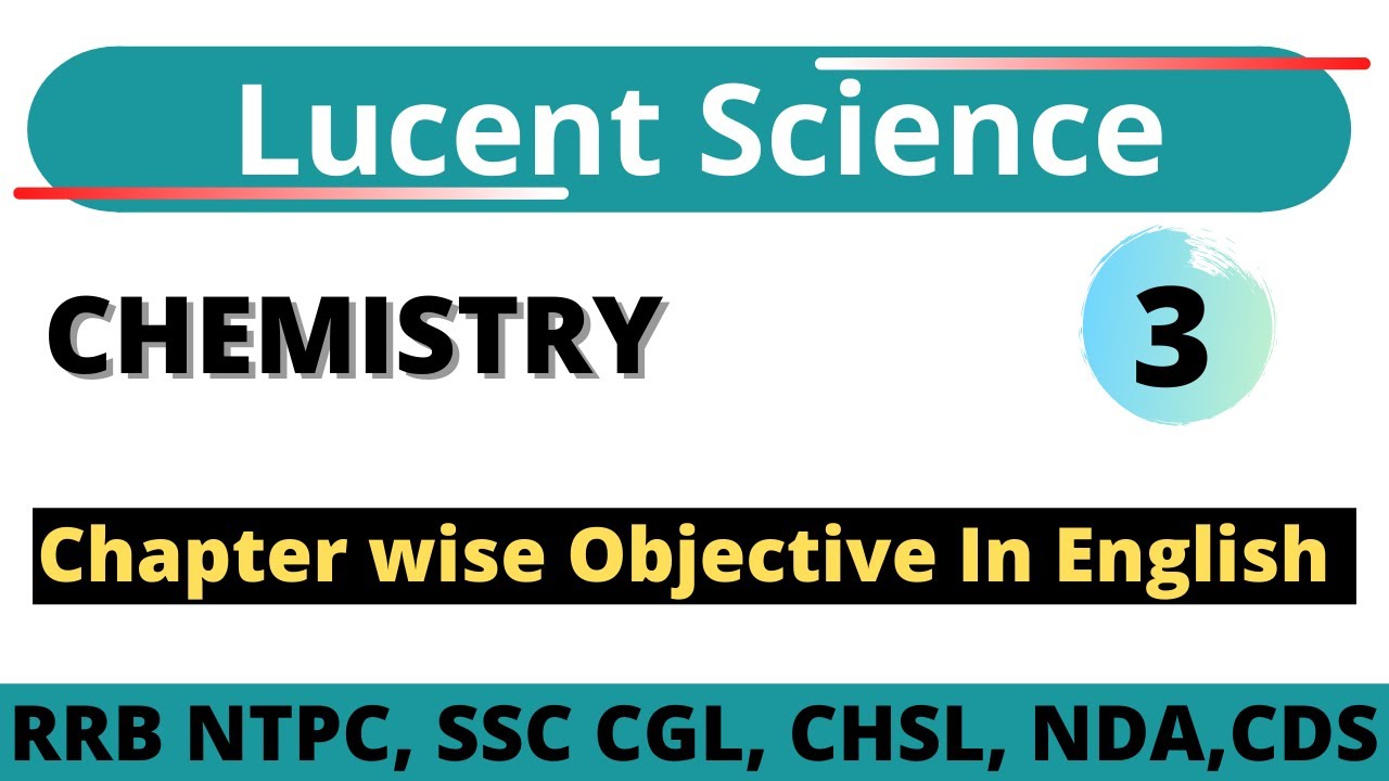 lucent objective Science in English -3 || General Science For Railways ...