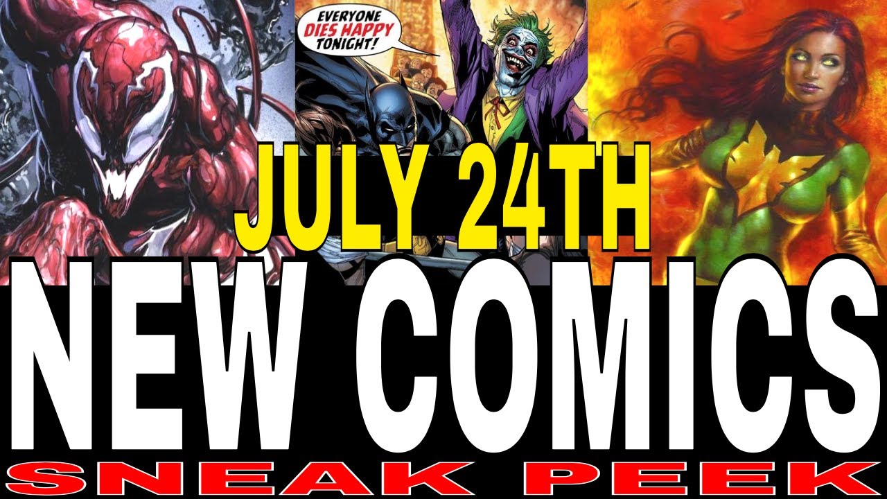 NEW COMIC BOOKS RELEASING JULY 24th 2019 MARVEL AND DC COMICS COMING ...
