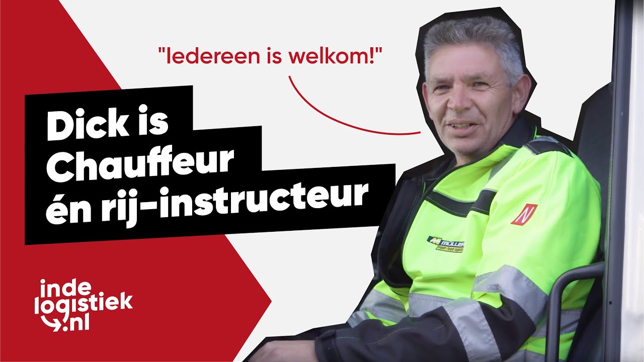 Dick is chauffeur én rij-instructeur - YouTube