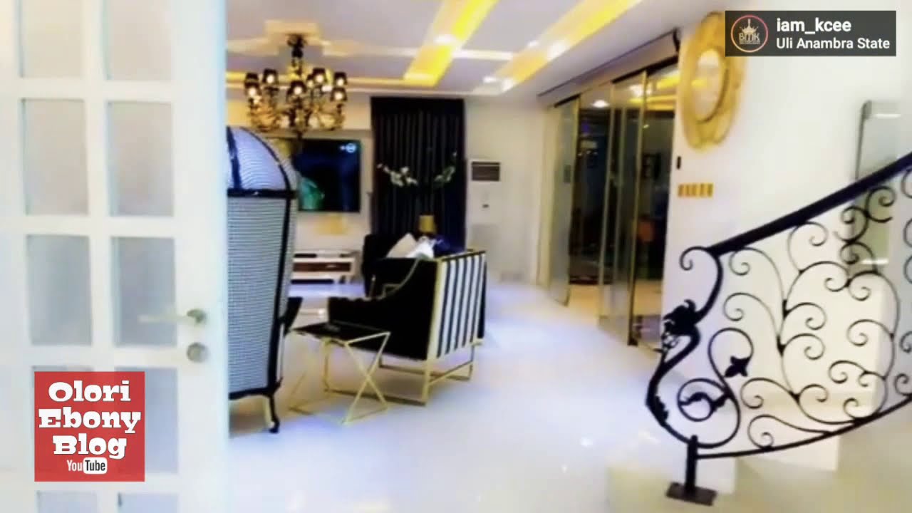KCEE | A GLANCE AT KCEE'S MANSION - YouTube