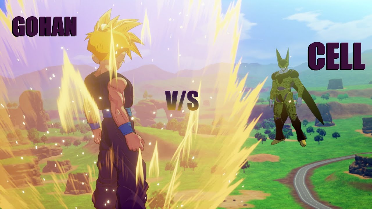 Gohan versus Cell | DRAGON BALL Z | PC GAME | UNENDING GAMER | - YouTube