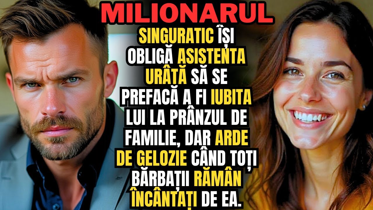 MILIONAR SINGURATIC își obligă ASISTENTA URÂTĂ drept IUBITĂ, dar ARDE ...