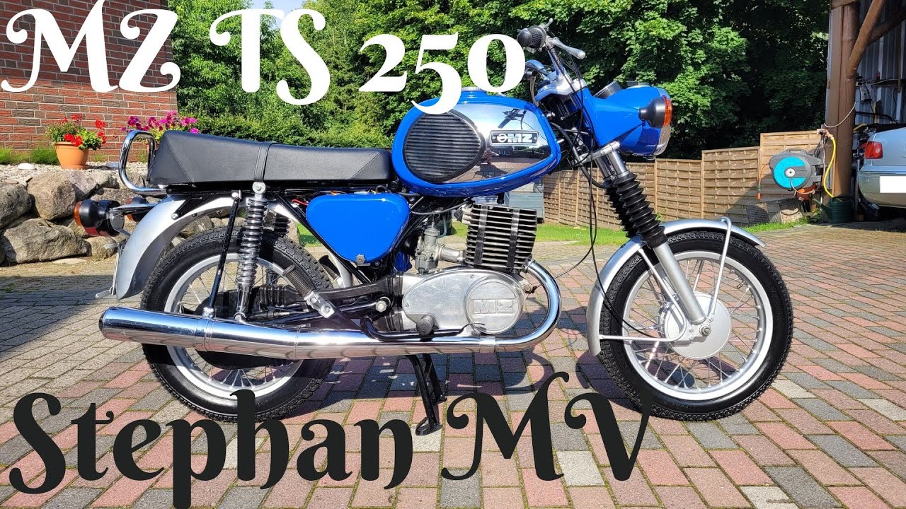 MZ TS 250 - Restauration - Neuaufbau - Restoration - Rebuild - YouTube