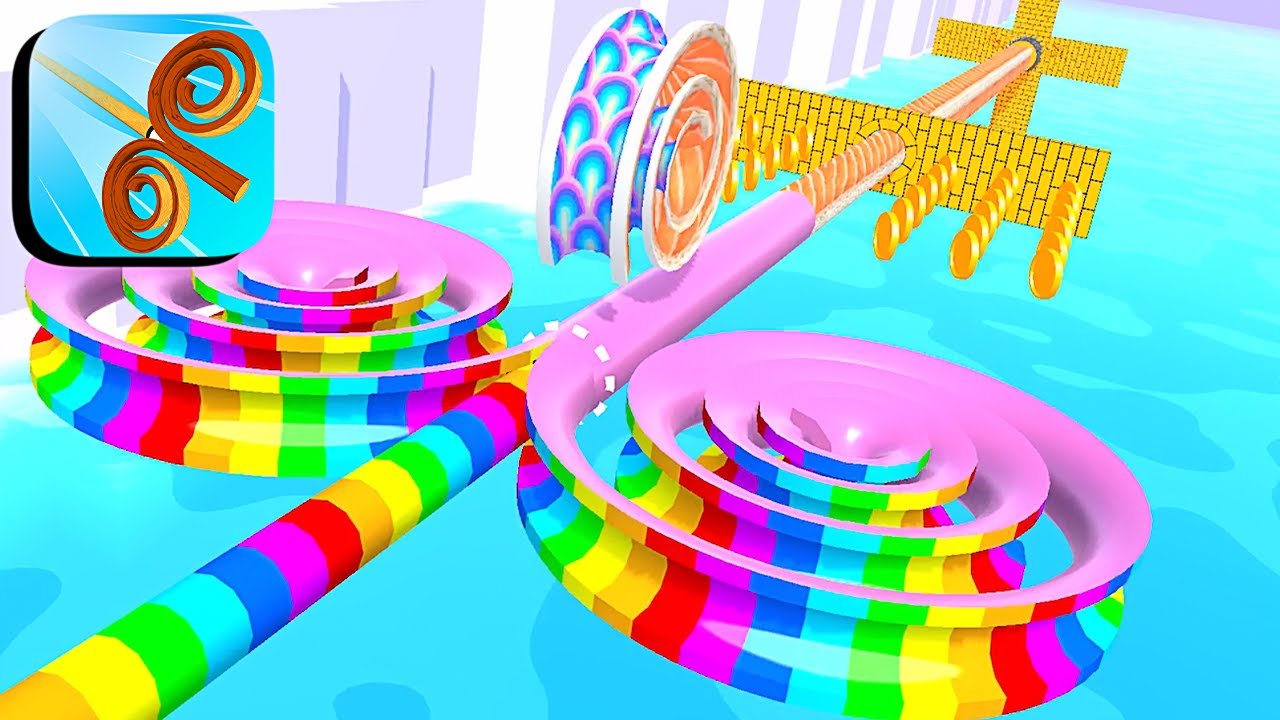 Spiral Rider - All Levels Gameplay Android,ios (Levels 188-189) - YouTube