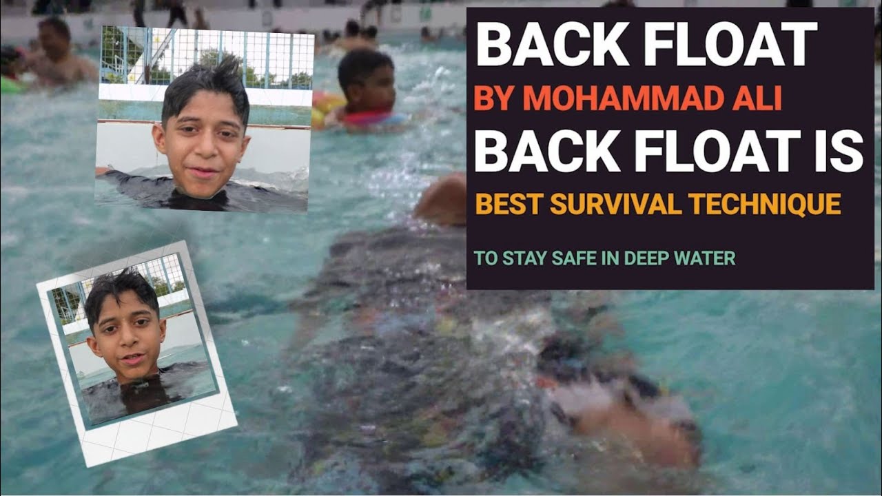 Importance of Back Float by Mohammad Ali | Swimming Learning - YouTube
