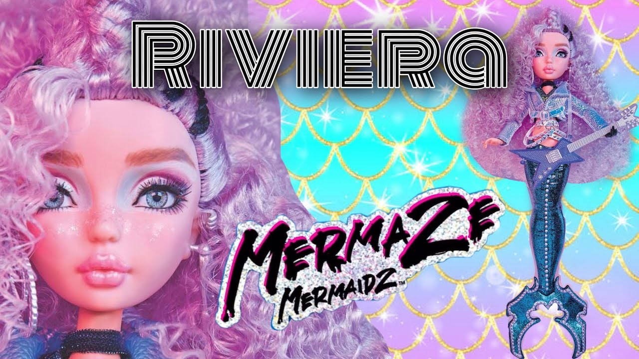 MERMAZE MERMAIDZ RIVIERA | DOLL Review | COLOR CHANGE - YouTube