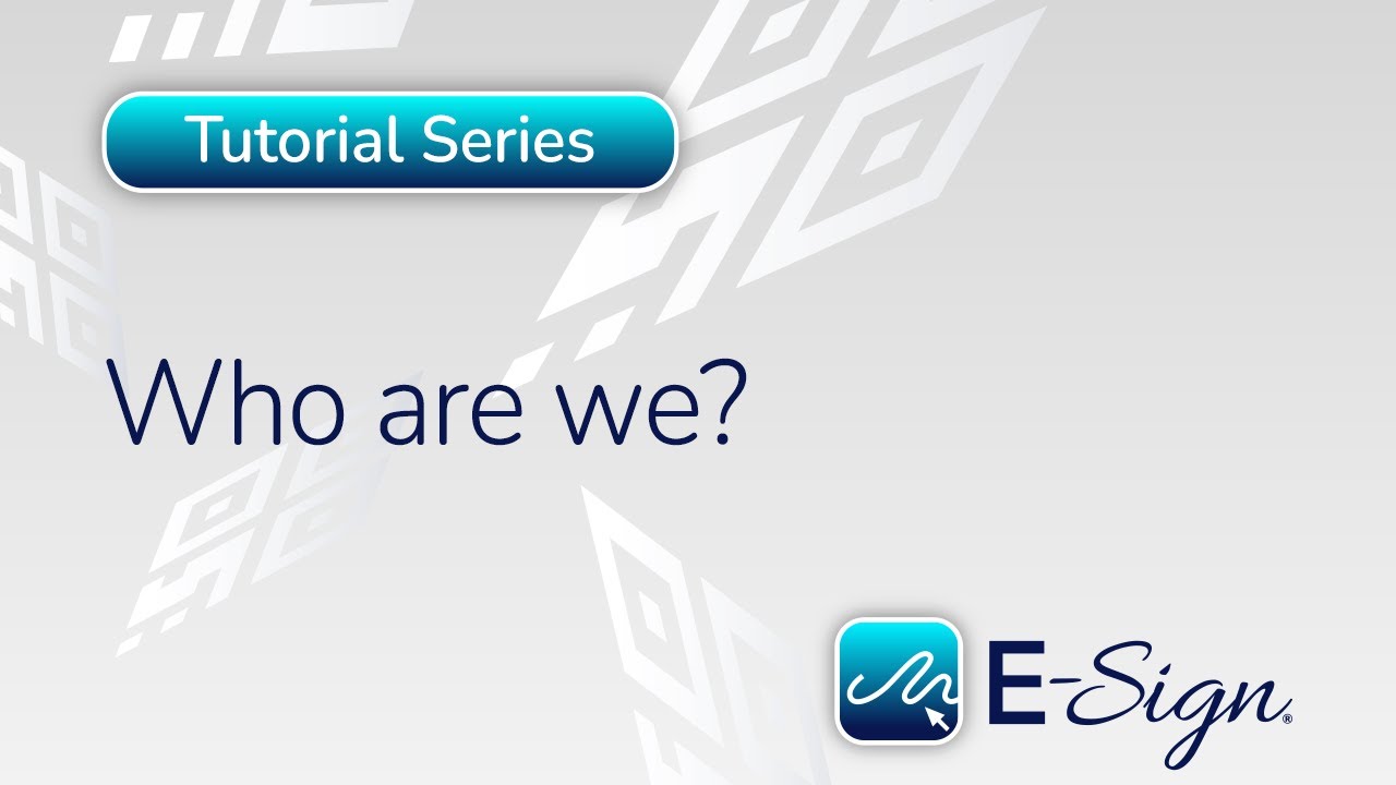 E-Sign - Electronic Signature Platform Introduction Video - YouTube