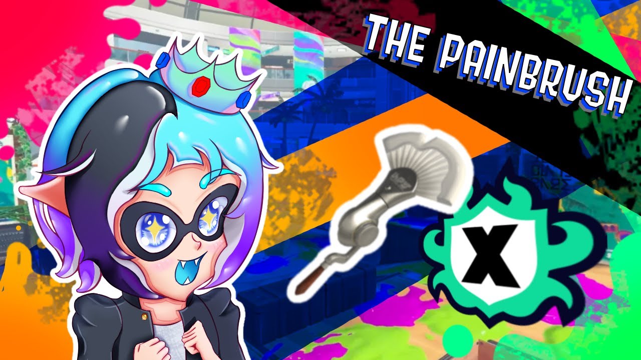 X RANK PAINBRUSH - Splatoon 3 - YouTube