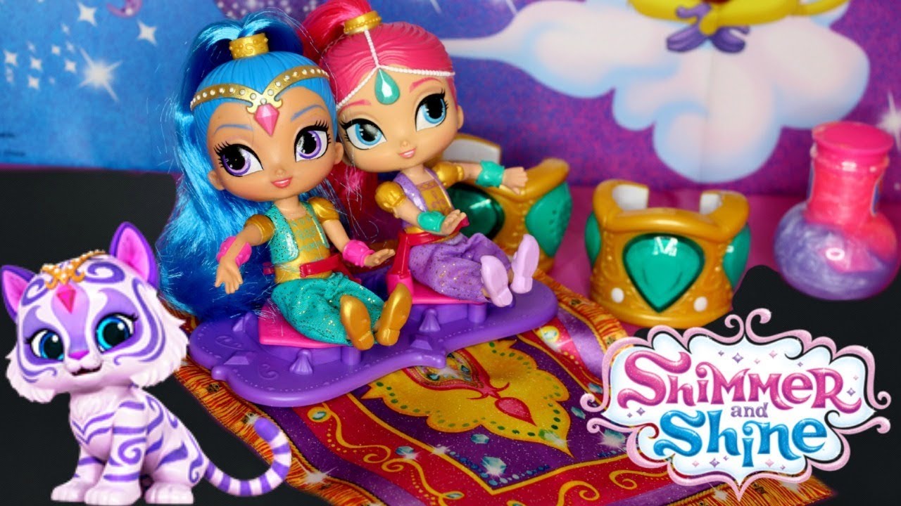 Shimmer and Shine Magic flying Carpet - YouTube