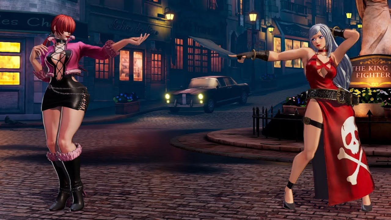 KOF XV - Shermie vs B.JENET | #kofxv #modding #gameplay - YouTube