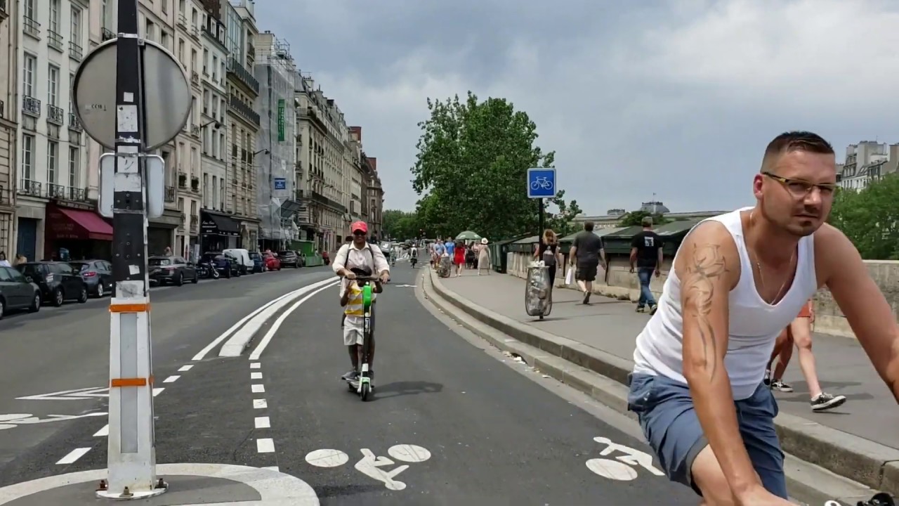 Paris - Lime scooter - YouTube