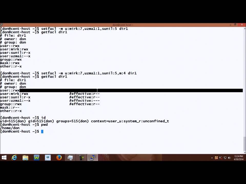 Linux ACL Training - YouTube