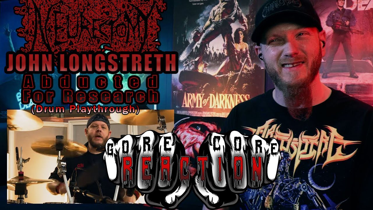 Reaction | John Longstreth : Neurectomy - Abducted for Research | [Drum ...