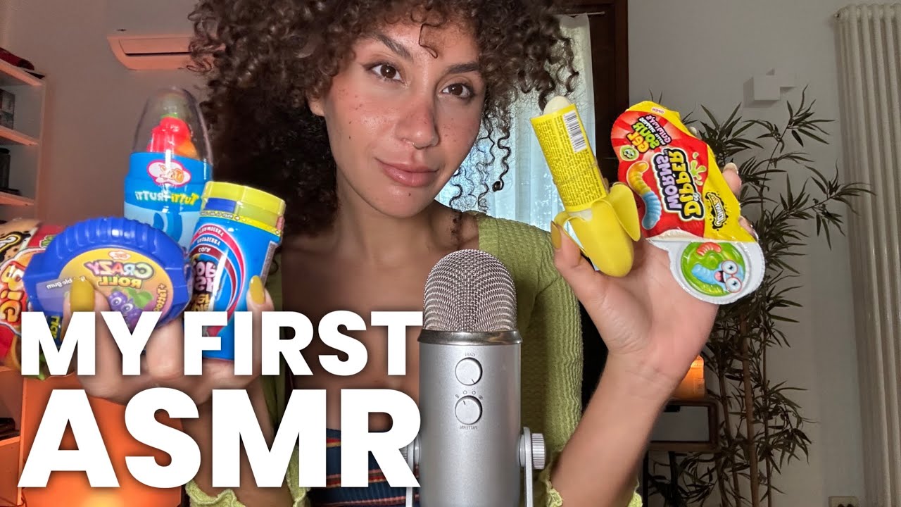 Il mio primo ASMR con delle favolose caramelle! - YouTube