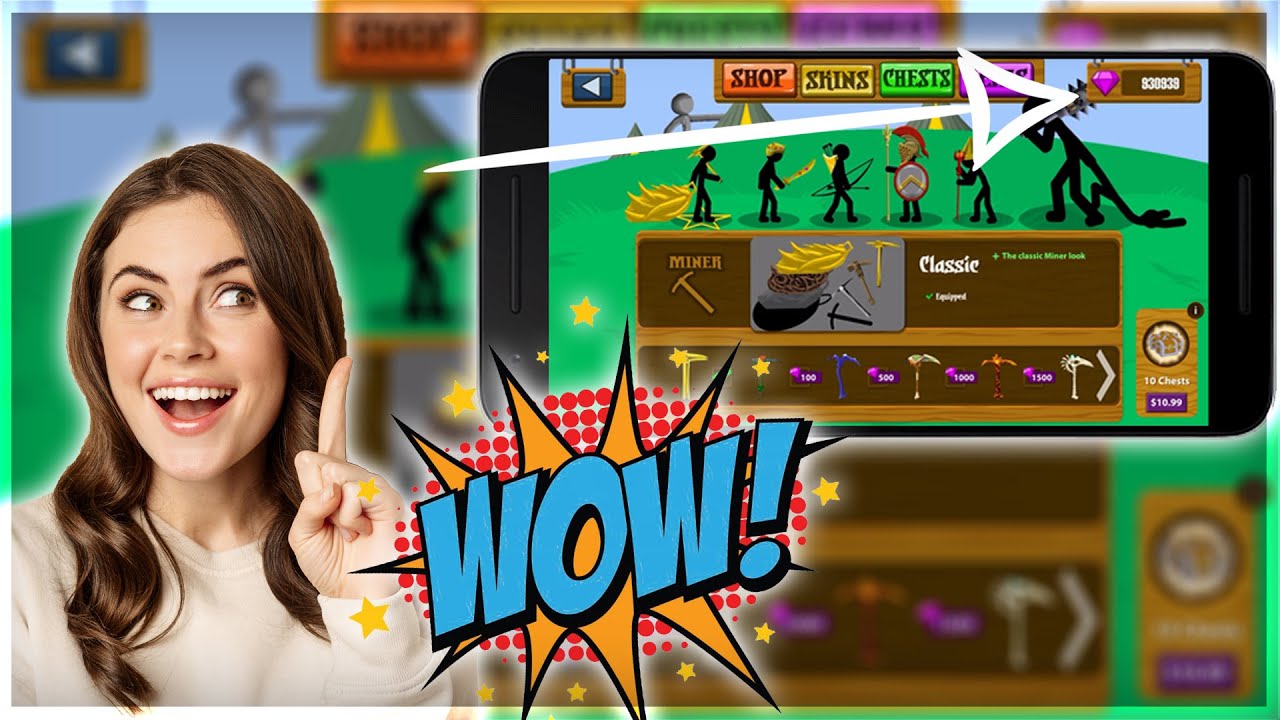 Tutorial How To Use Stick War Legacy Hack With Unlimited Gems - Mod ...