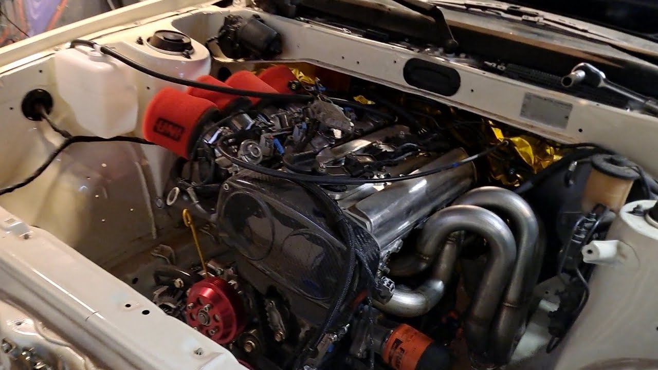 4age 20v AE86 project update - YouTube