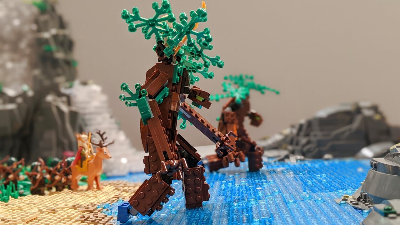 My Lego Ents are going to war! - YouTube