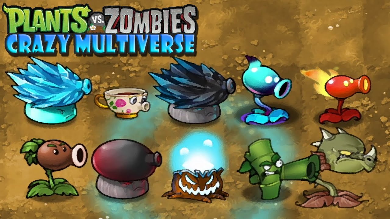 Plants Vs Zombies CRAZY MULTIVERSE V2.0 l Adventure 9 to 15 l PC l Gameplay - YouTube