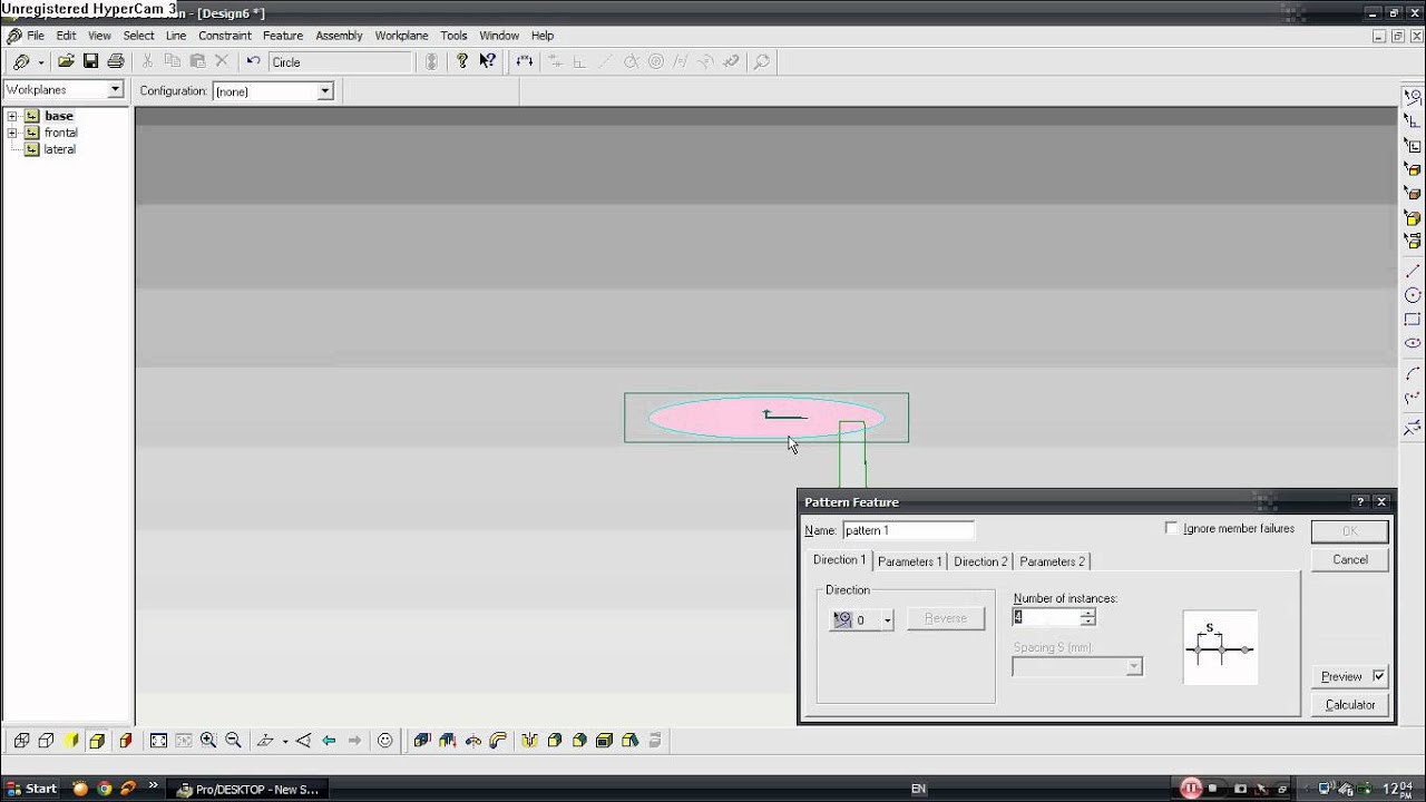 การทำโต้ะและเก้าอี้ ด้วย Pro/desktop 8.0 - YouTube