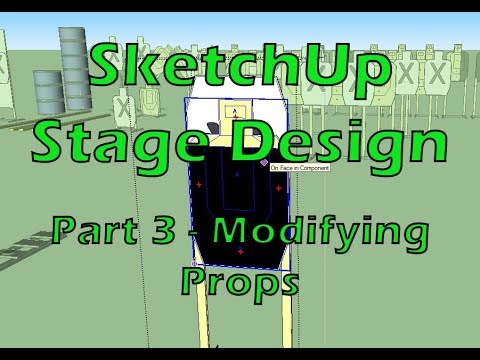 USPSA Stage Design with SketchUp | Part 3 - Modifying Props - YouTube