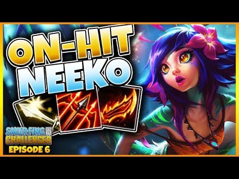 ATTACK SPEED ON-HIT NEEKO JUNGLE - SMURFING IN CHALLENGER | Tarzaned ...