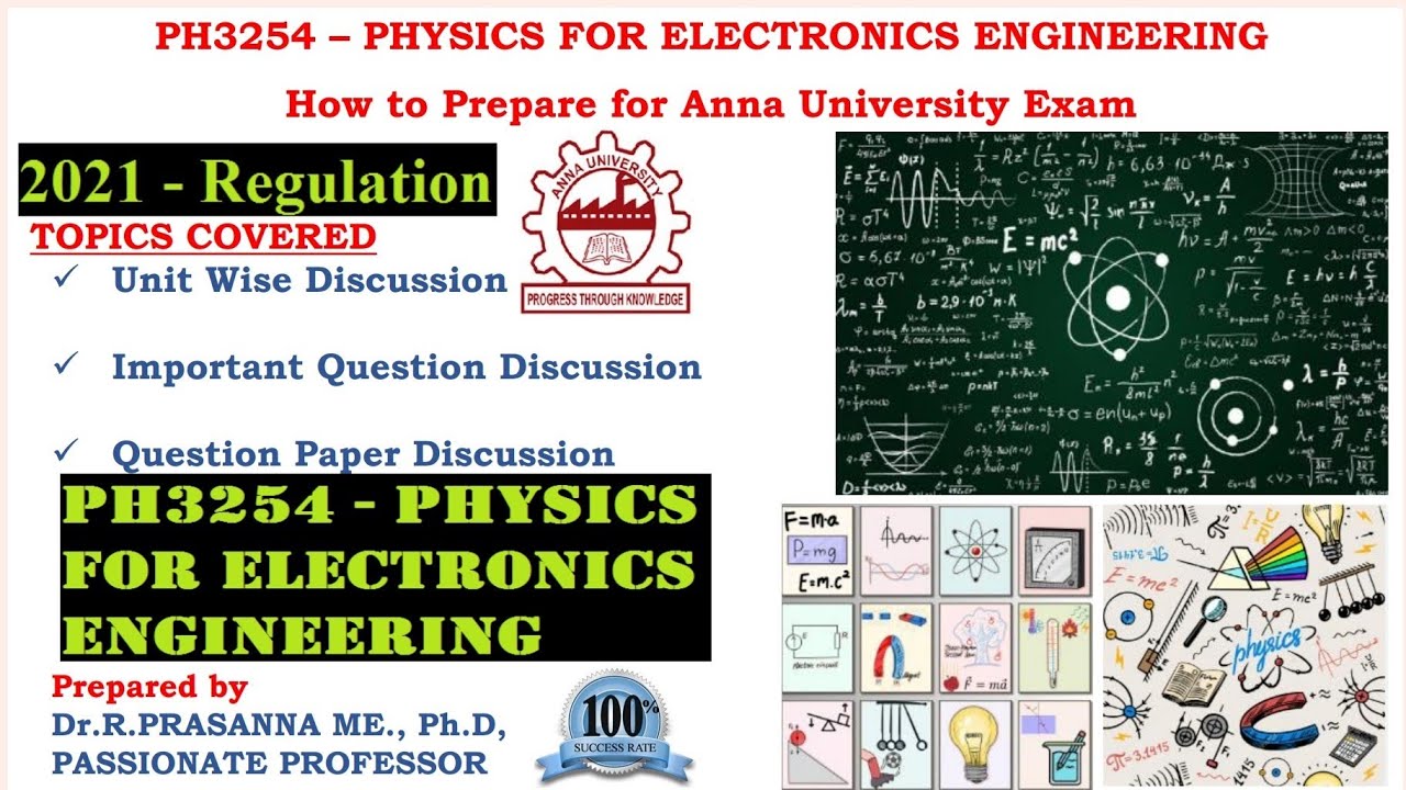 Anna University Exam Preparations - PH3254 Physics for Electronics ...