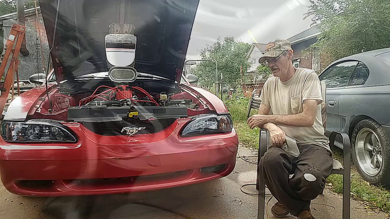 Sn95 /1997 Mustang Build to Pro Street Big Tire Mustang with a 347 ...