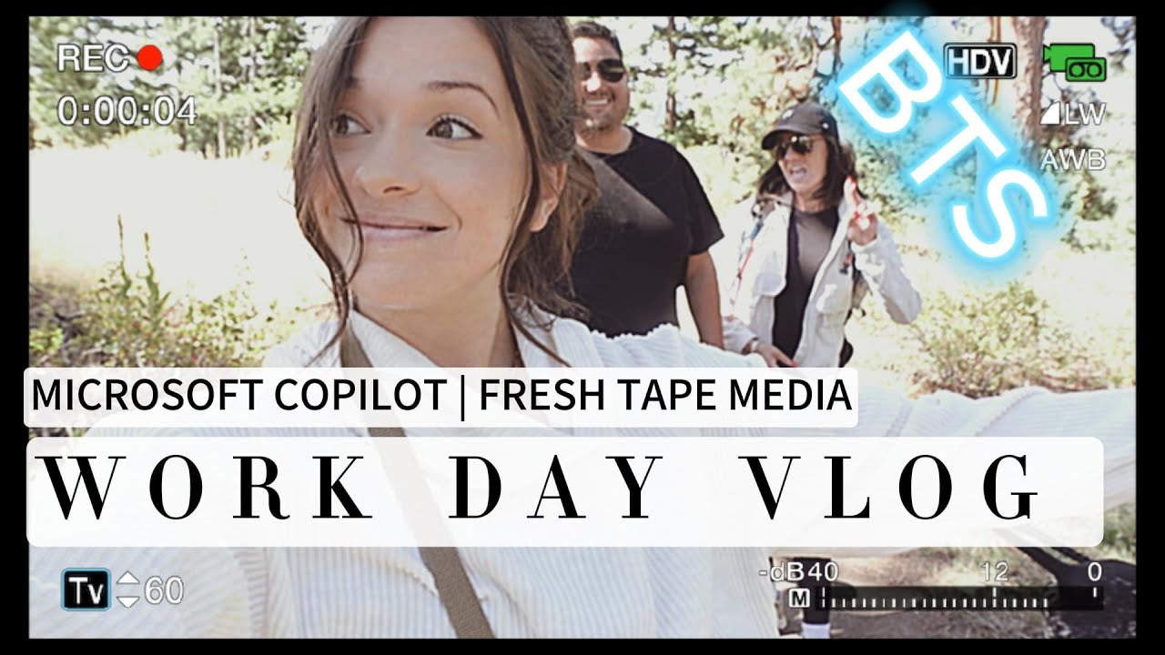 Inside a Microsoft Campaign Shoot | BTS Vlog with Fresh Tape Media ...