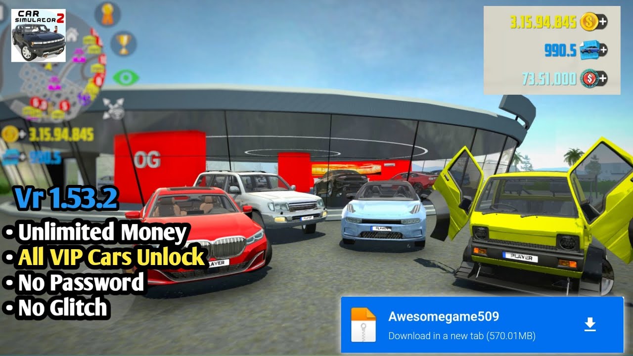 Car Simulator New Update l VIP Cars Unlock l With Ultra Graphics l # ...