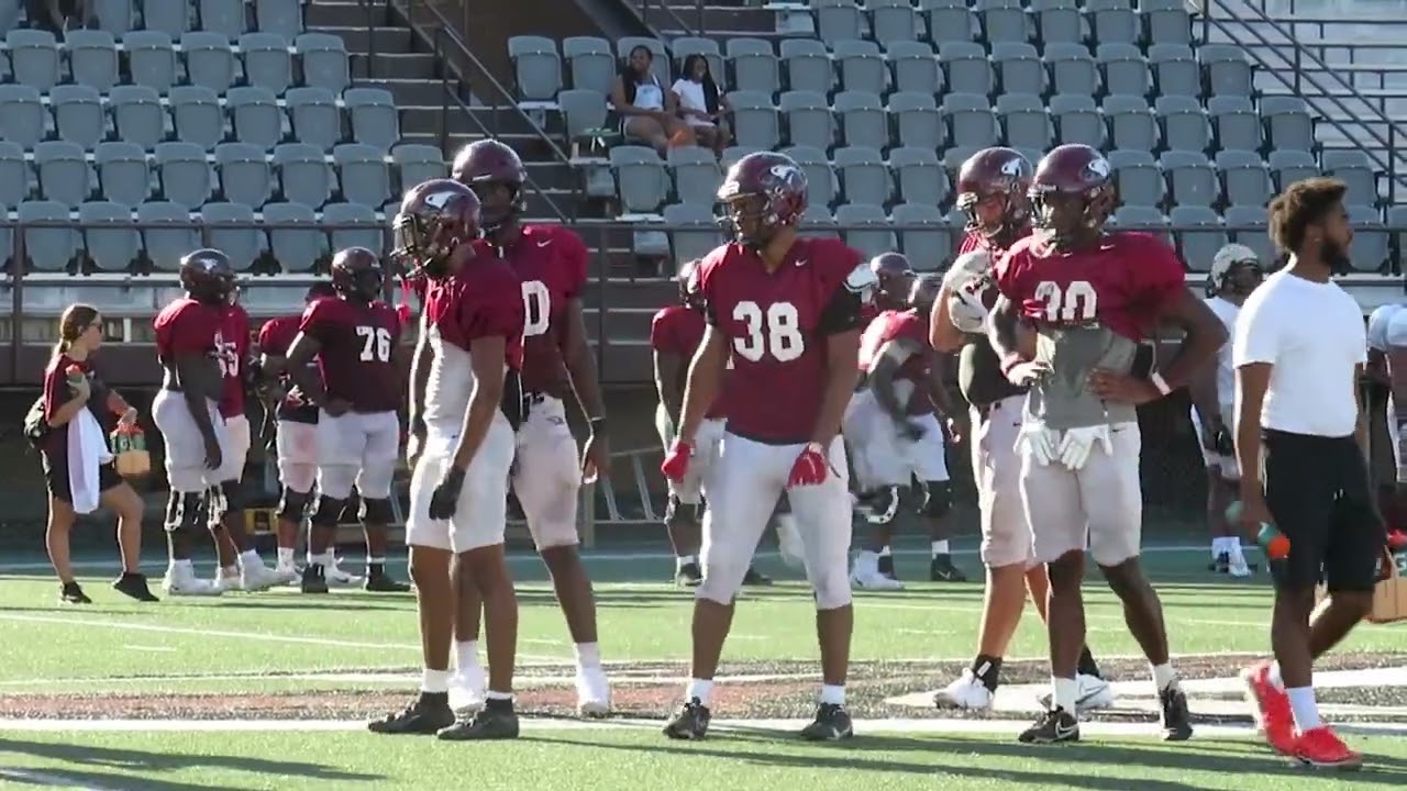 NCCU Football Team Streak 2022 - YouTube