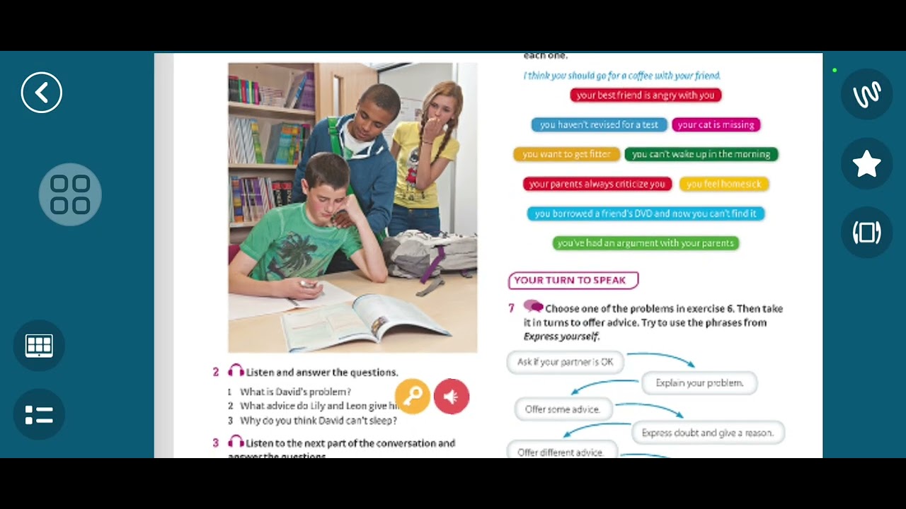 Achievers 7 Unit 8: Nice work Lesson 2 Listening Interaction trang 90 ...