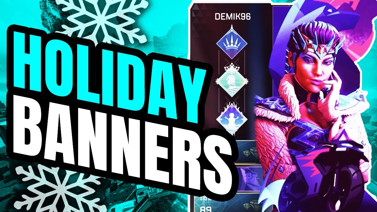 BEST HOLIDAY BANNER SETUPS FOR LOBA - (Apex Legends Season 15) - YouTube