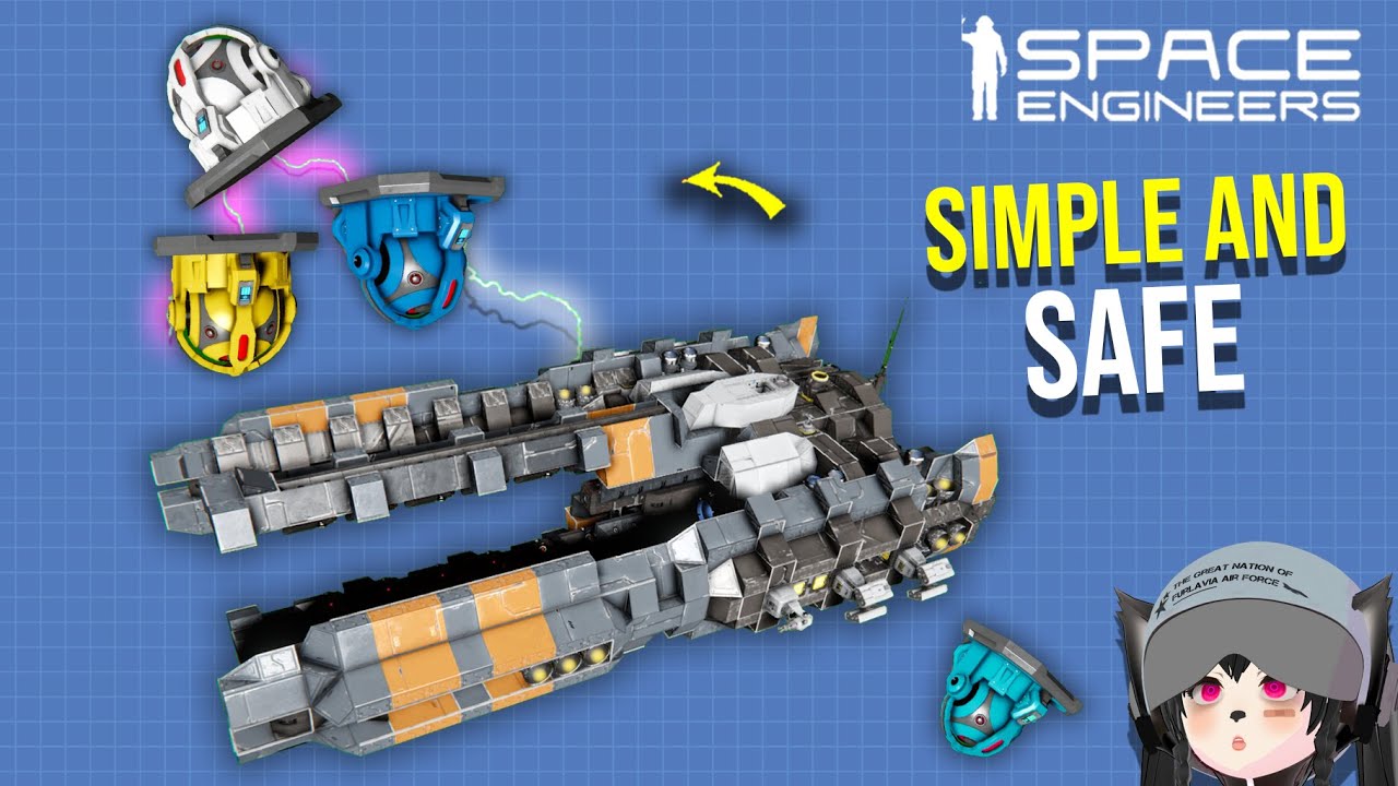 Combat Ship Gyroscope Placement Guide Made Simple, Space Engineers ...