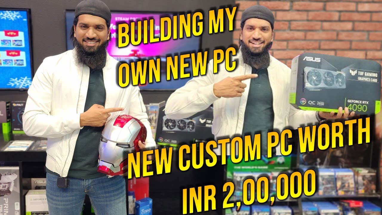 My new custom built PC I This PC is worth almost INR 2,00,000 I Saved ...