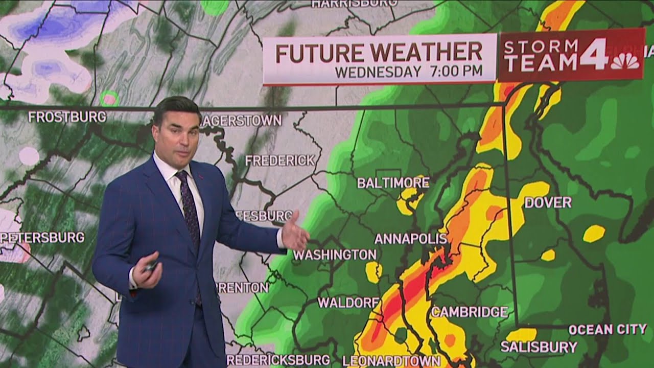 Evening weather, Feb. 28 | NBC4 Washington - YouTube