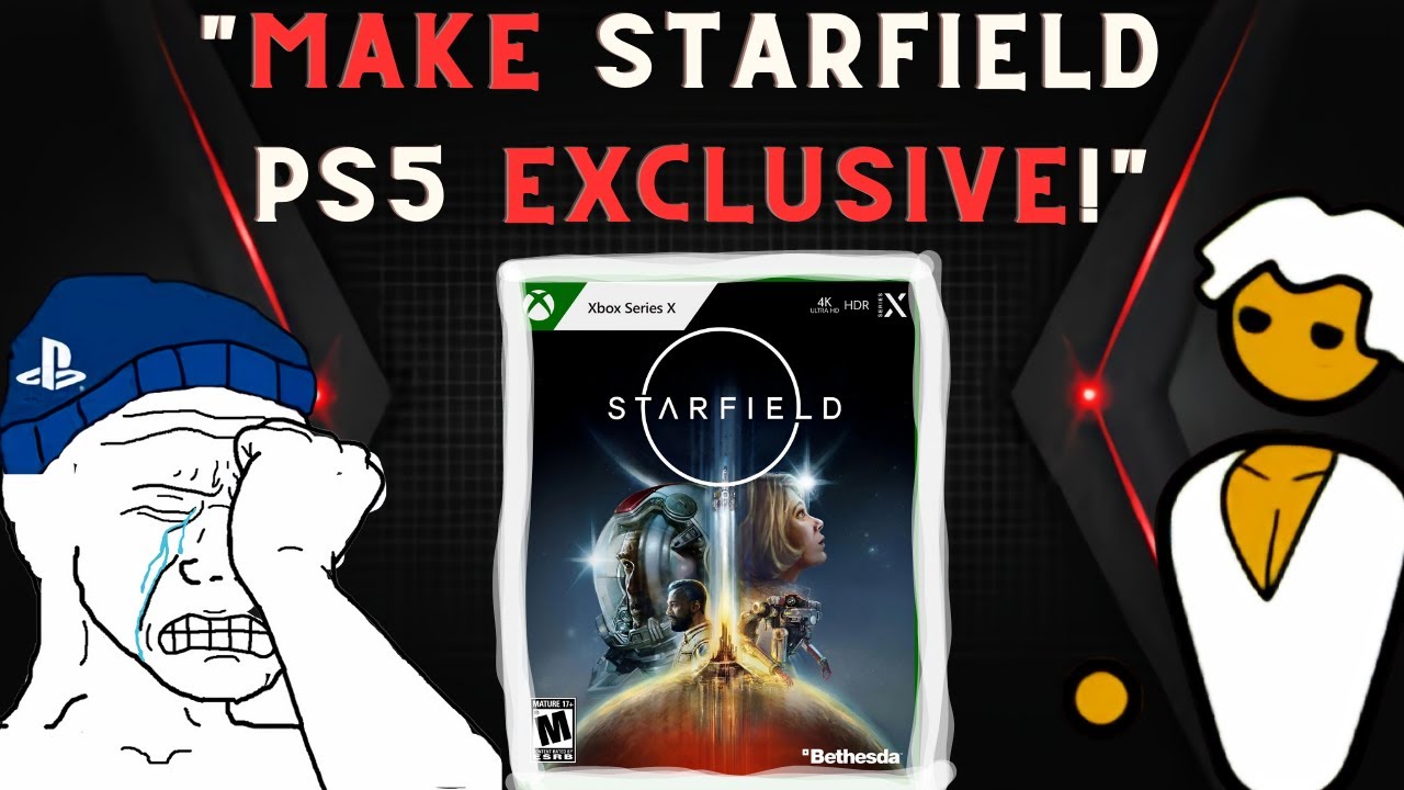 Unhinged PlayStation fanboy petitions Starfield for exclusivity - YouTube